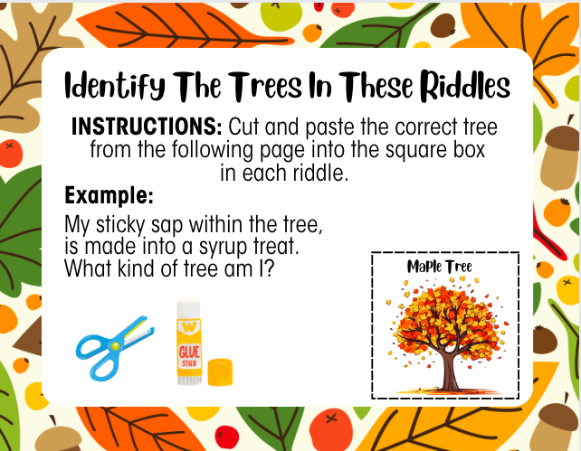 FUN FALL MUSIC LESSON - THE LEAVES ARE FALLING - PRE K TO GRADE 2